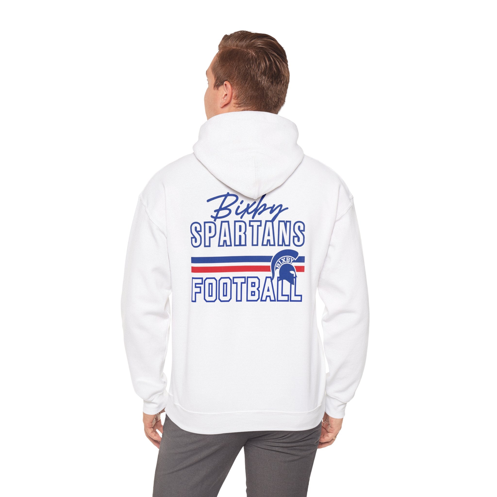 Bixby Spartans Football Gildan Hoodie – Bixby Merch
